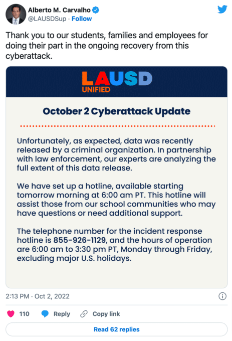 Uber Conviction and LAUSD Ransomware - Traceable API Security